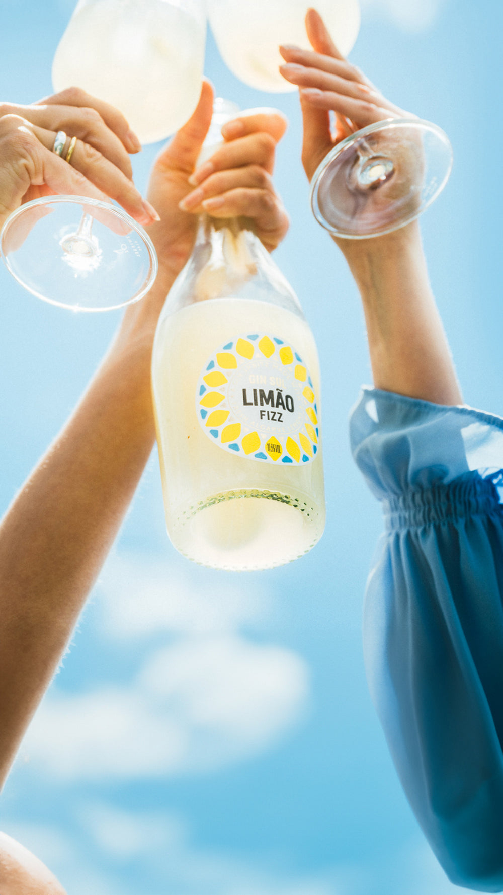 Gin Sul Limão Fizz » Fertig gemixter Gin Fizz Apéritif